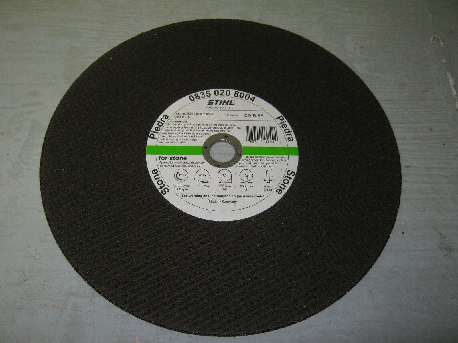 Stihl TS Abrasive Stone/Concrete Cut Off Wheels | Boost Lawn and Garden